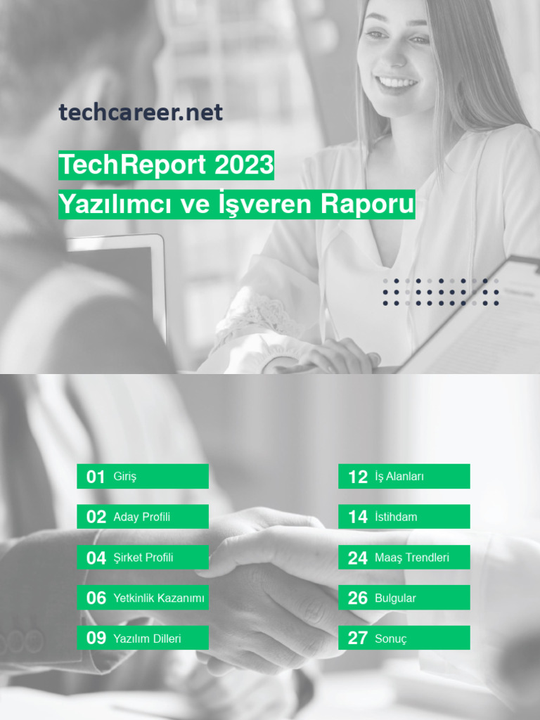 TechReport 2023 Yazılımcı Ve Isveren Arastırması Raporu - 24 | PDF