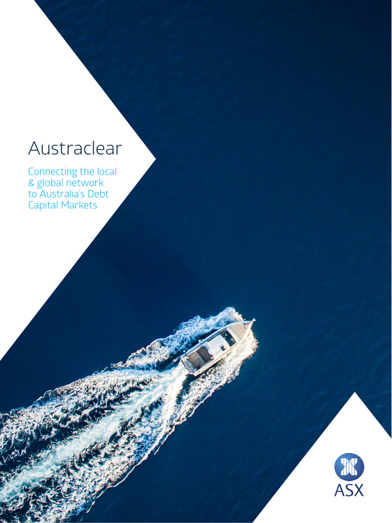 austraclear-brochure | PDF | Securities (Finance) | Settlement (Finance)