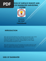 Rainwater Harvesting | PDF | Surface Runoff | Groundwater