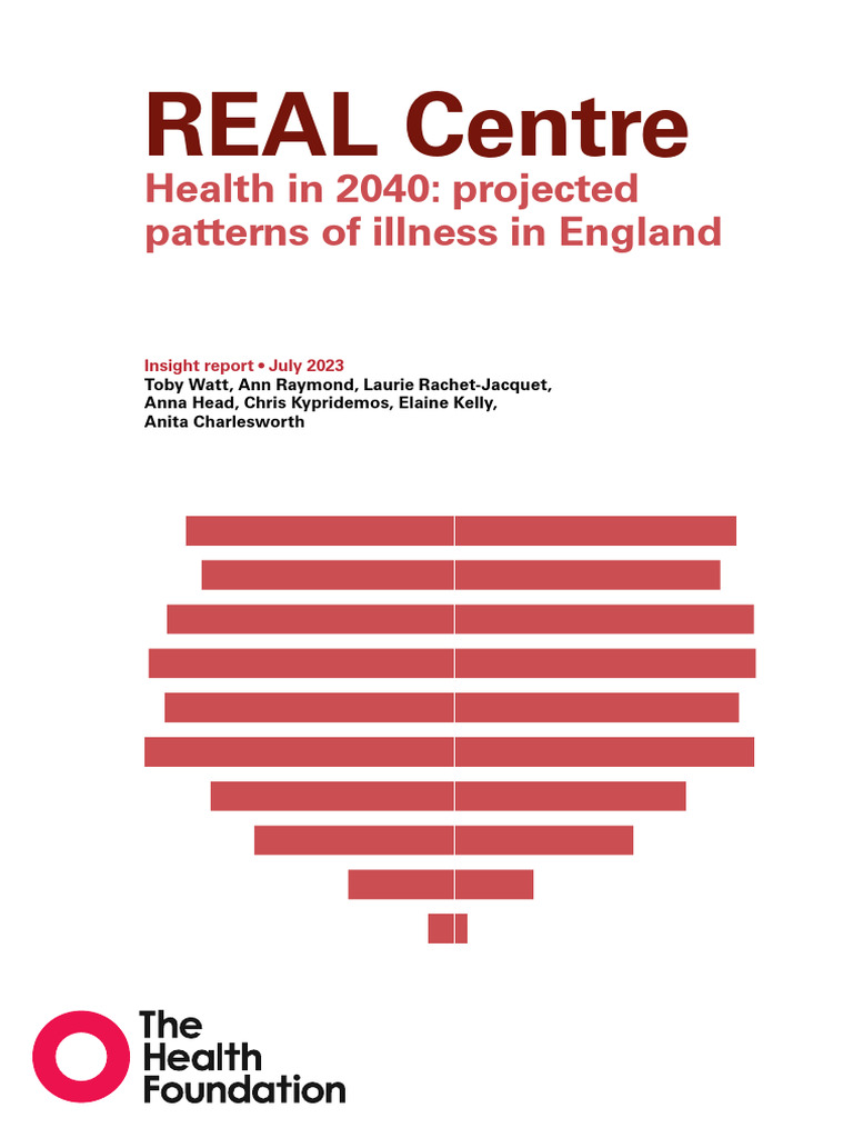 Projected Patterns of Illness in England - WEB | PDF | Chronic ...