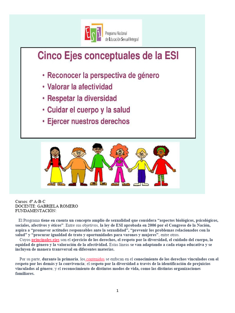 2021 Proyecto Esi 6º A.B.C. | Descargar gratis PDF | Amistad | La ...