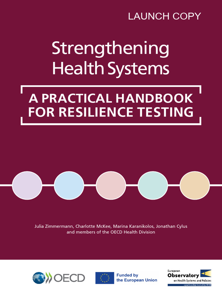 Strengthening Health Systems Resilience Handbook | PDF | Health System