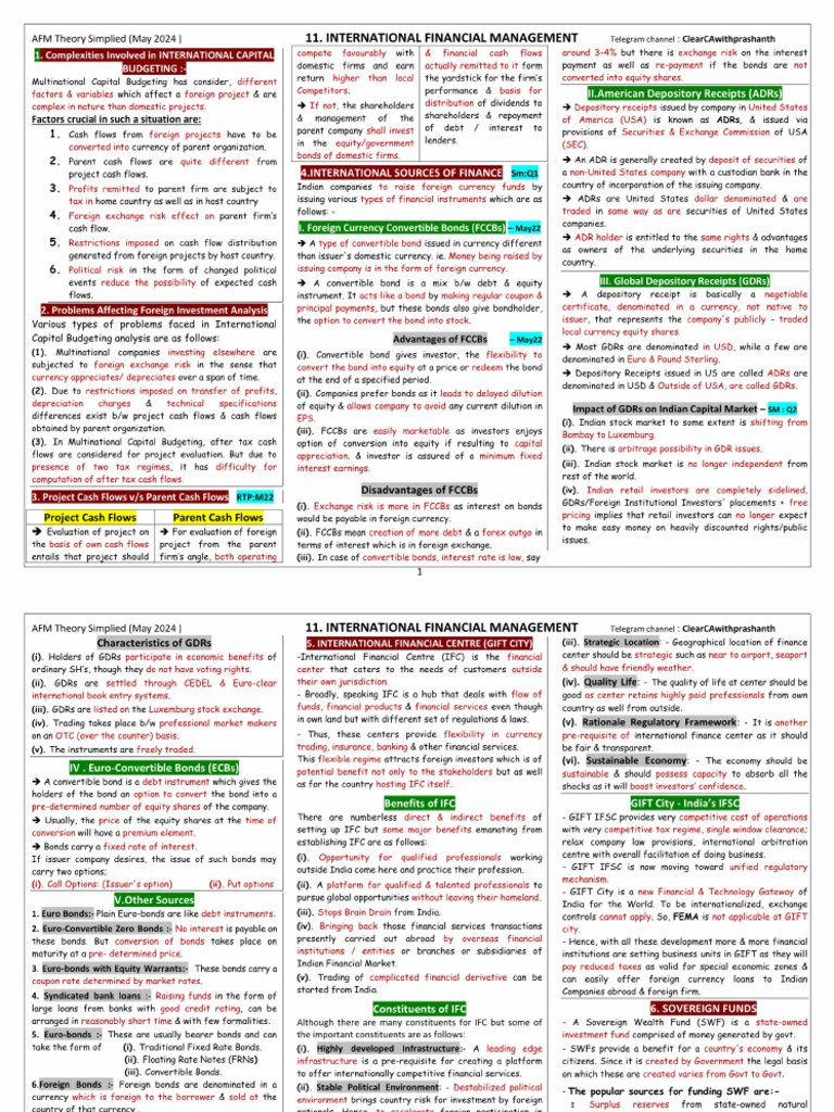 AFM chap 11 IFM Theory for May 2024 by prashanth | PDF