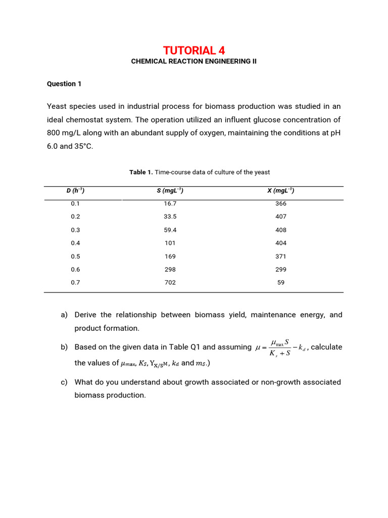 Tutorial 4 Continuous | PDF | Proteins | Cellular Respiration