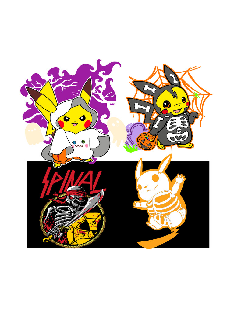 Pokemon Dia de Muertos Editables | PDF