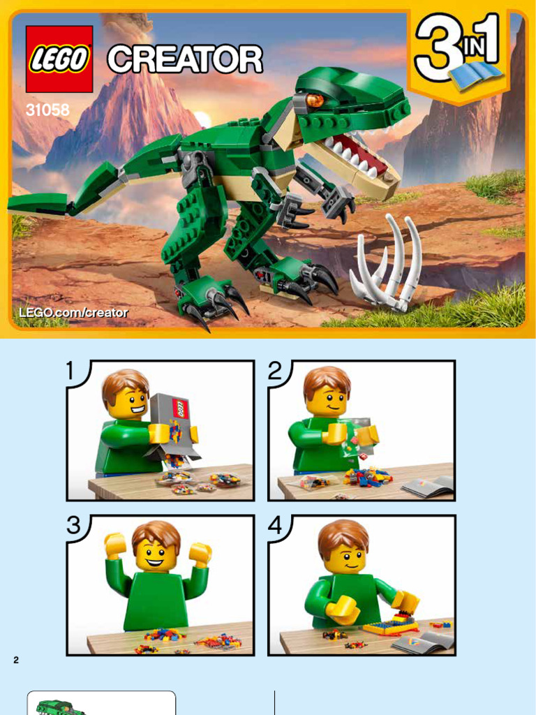 Lego® Creator Mighty Dinosaurs 31058 – HHCT