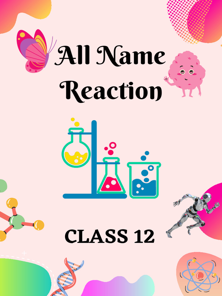 All Name Reaction Class 12 | PDF | Ether | Organic Reactions