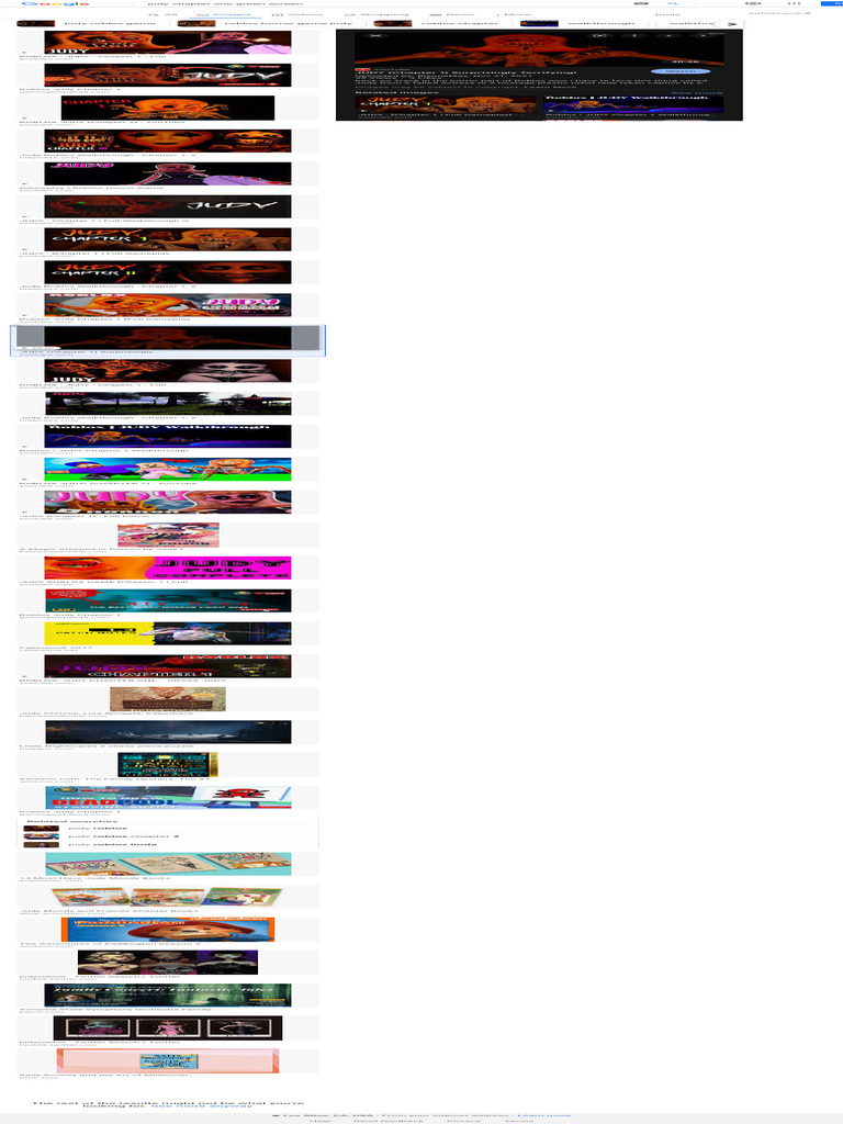 Judy Chapter One Green Screen - Google Search | PDF | You Tube ...