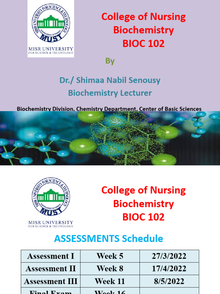 BIOC 102 - Bioenergetics and ATP Roles by Dr. Shimaa Nabil | PDF | Adenosine Triphosphate ...