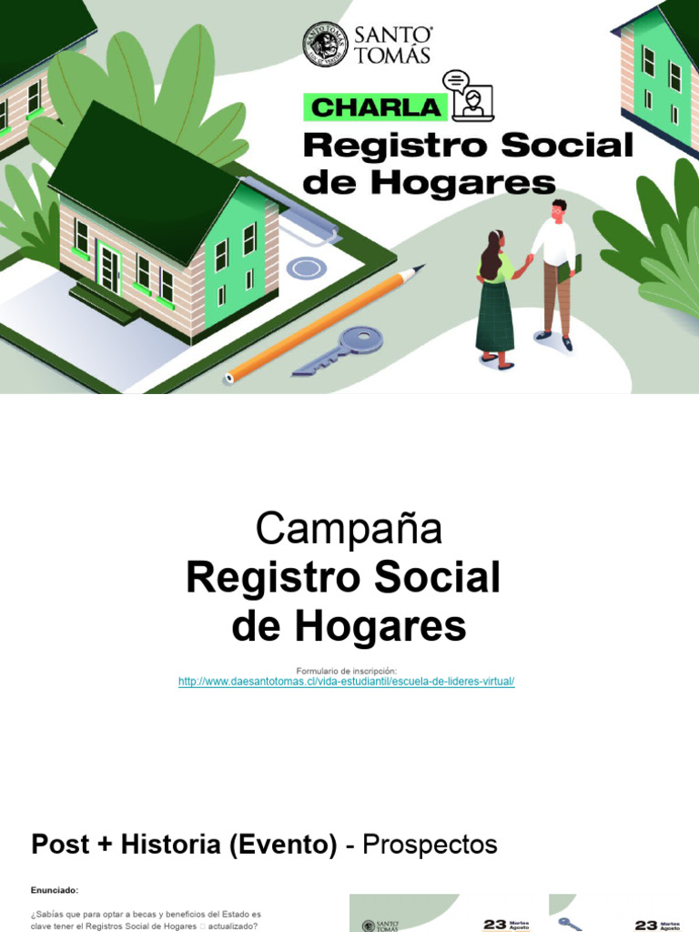 Kit Charla Registro Social de Hogares 2022 | PDF