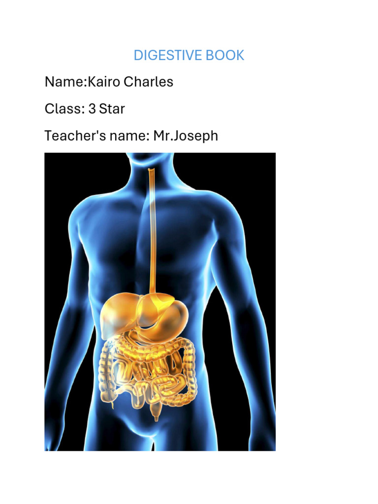 Digestive Book | PDF | Small Intestine | Digestion