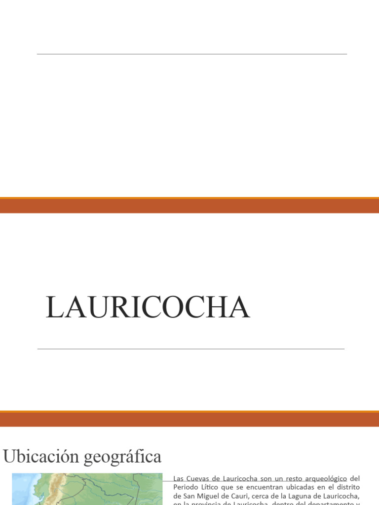Lauricocha 2.0 | PDF | Arte roquero | Arqueología