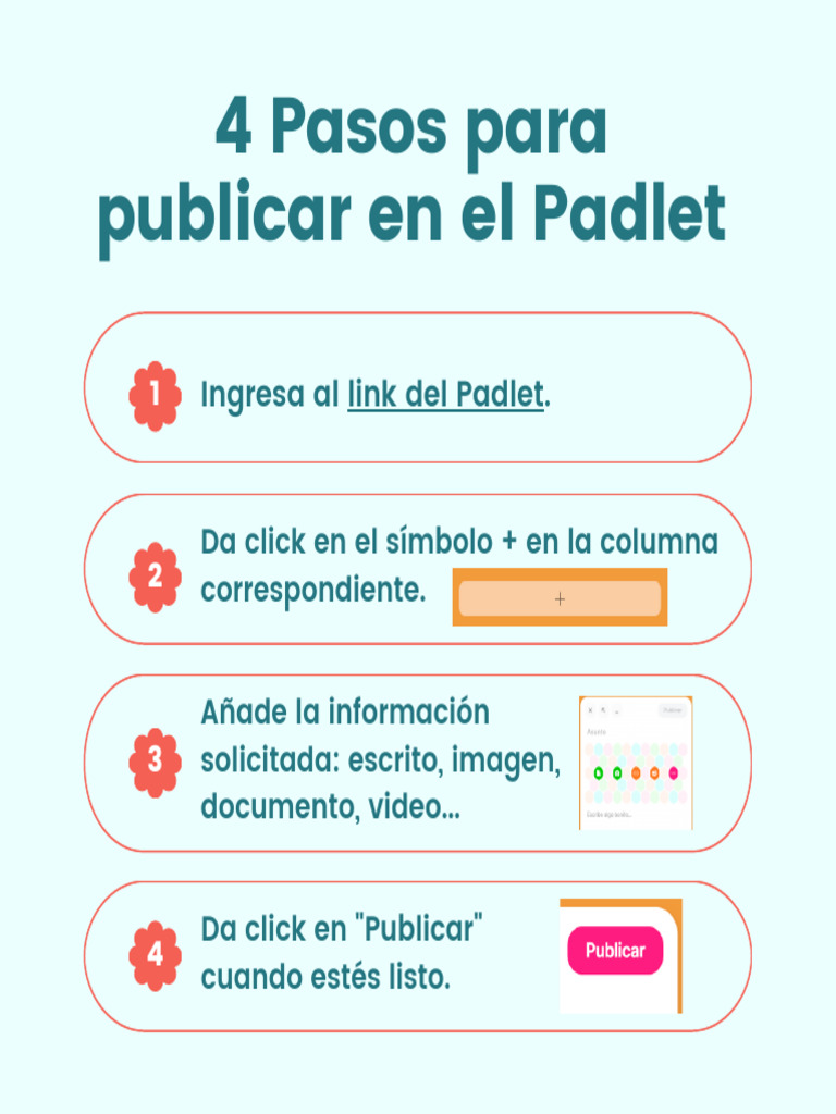 Publicar en El Padlet | PDF | Juegos y actividades
