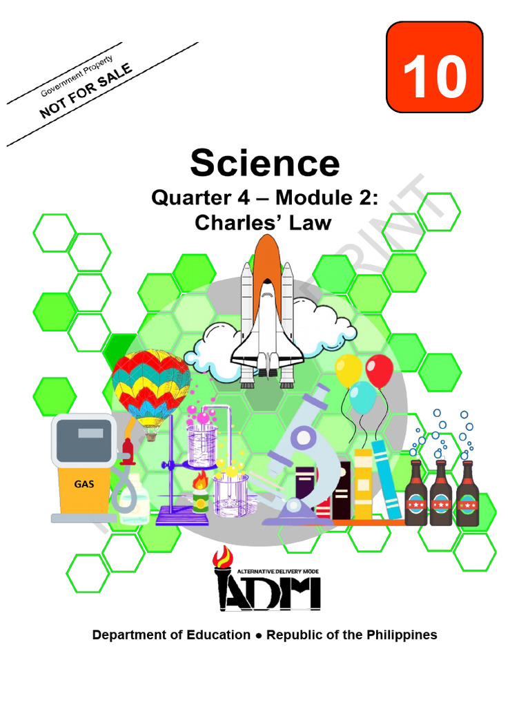 Charle's Law Module | PDF | Gases | Temperature