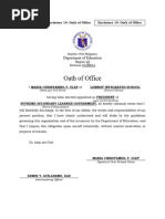 Gpta Oath of Office | PDF | Oath Of Office | Rules