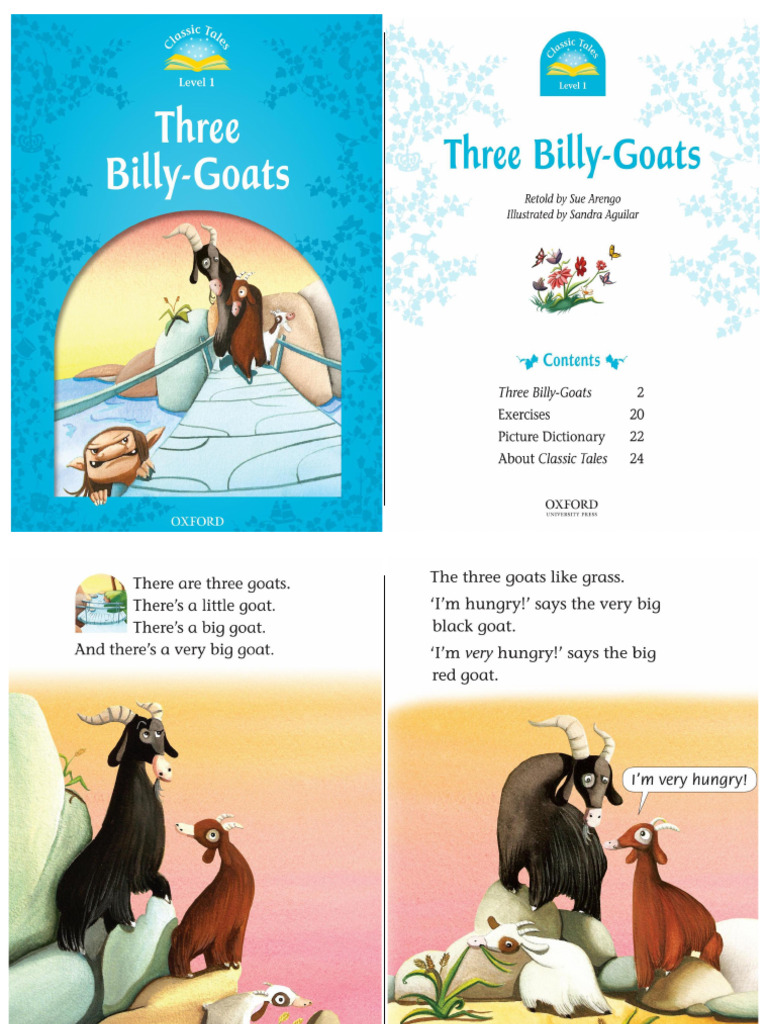 Three Little Goats - READER 1 | PDF