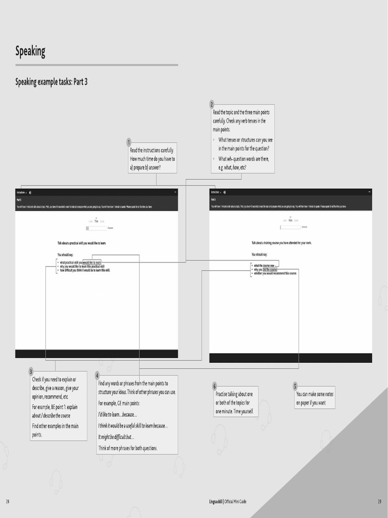 Speaking Part 2 3 4 5 | PDF