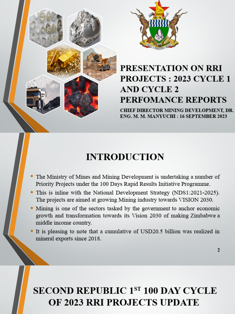 Presentation On Rri Projects | PDF | Mining | Economies