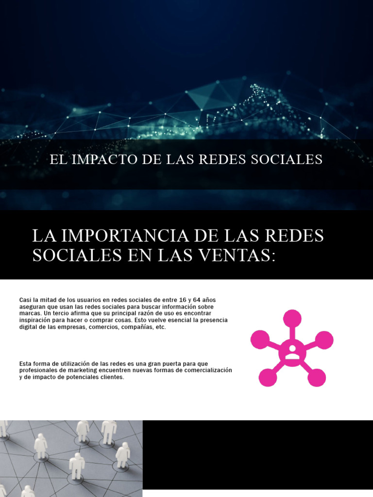 Impacto de Redes Sociales en Ventas y Sociedad | PDF | Ciencias sociales