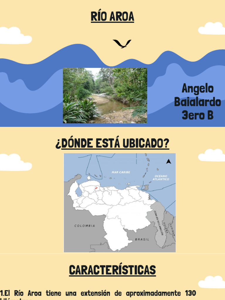 Río Aroa: Ubicación y Características | PDF