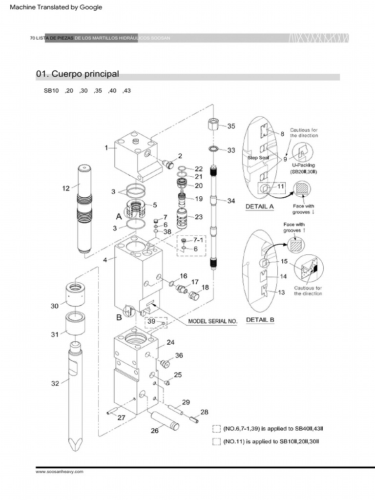 Ficha Tecnica sb 35 series | PDF