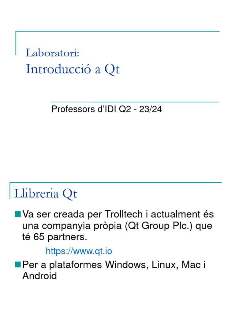 Intro Qt Pdf