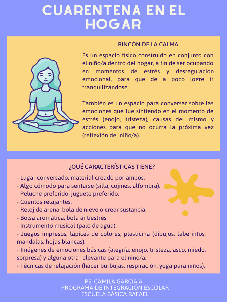 Estrategias Rincón de la Calma | PDF