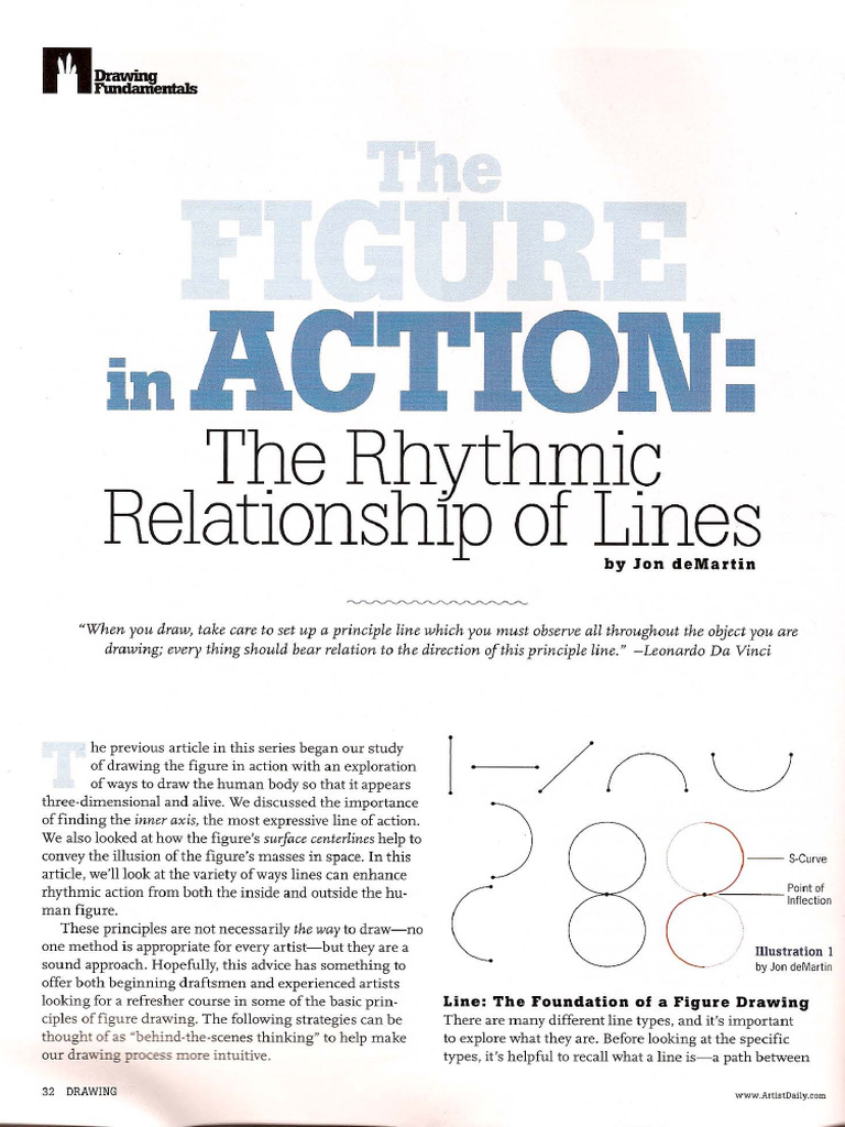PUB The Figure in Action, Rhythm - John Demartin | PDF