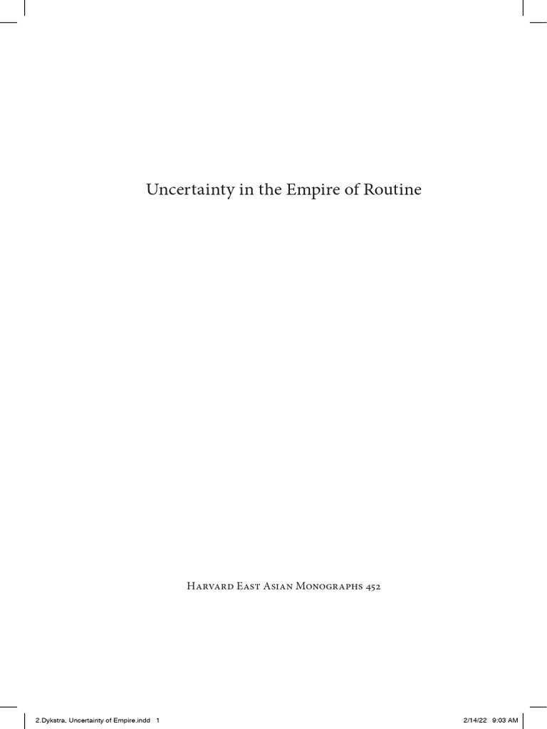 Dykstra's Tenure in Qing Administration | PDF | Kuomintang | Qing Dynasty