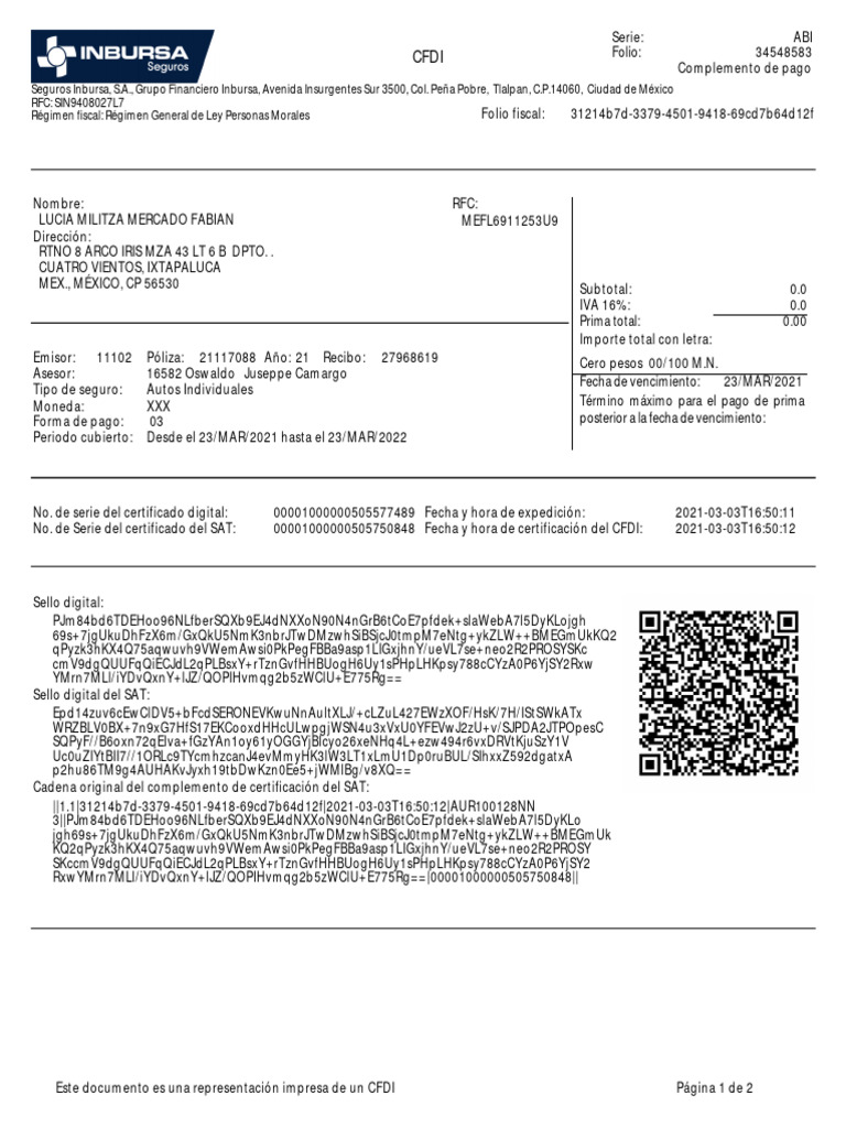 PortalAsesoresArchivosCFDunamCFDI 17080 | PDF | Economias | Finanza pública