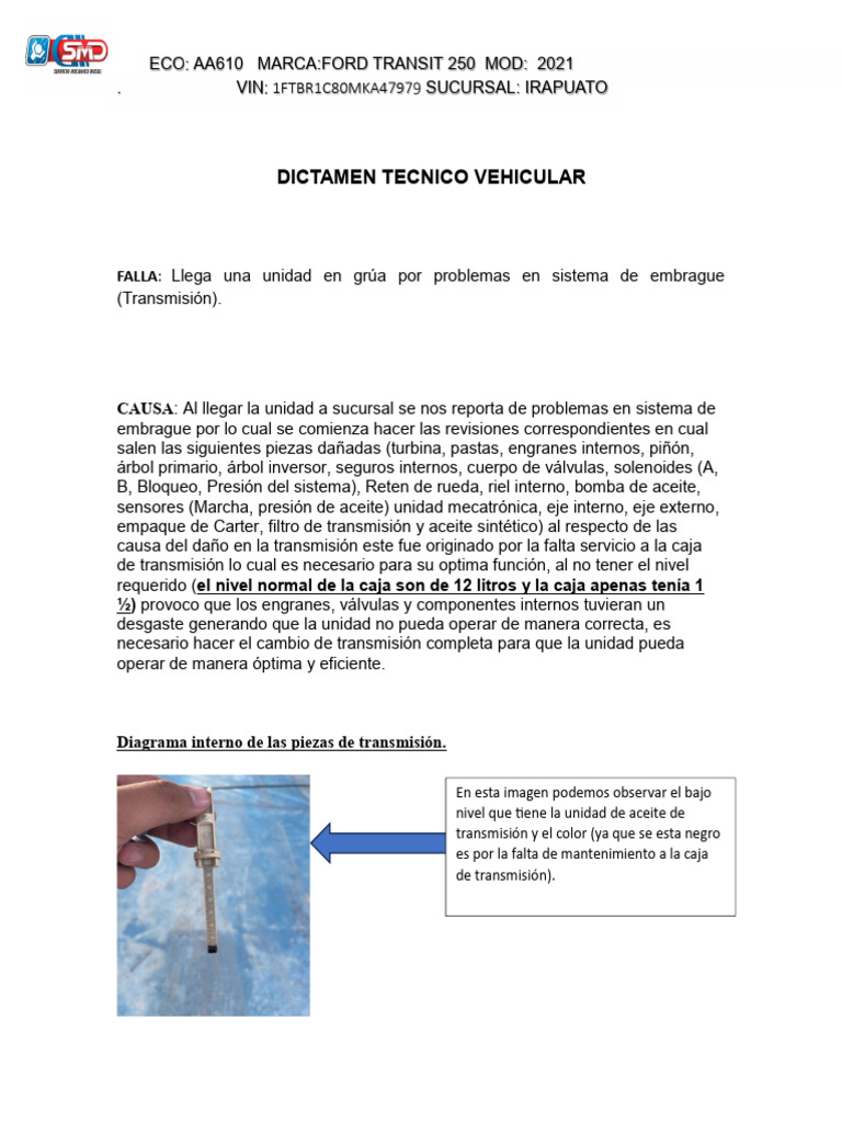 Dictamen Aa610 | PDF | Computadoras