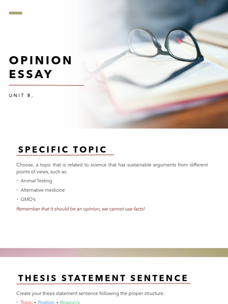 How To Do An Opinion Essay | PDF | Argument | Essays