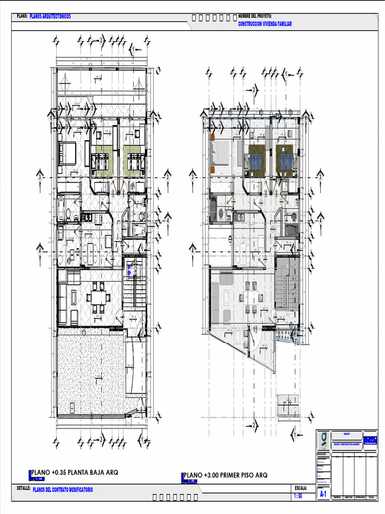 PLANOS EN REVIT 2025 ING. LUIS ARIEL MARCA MATIAS ESPECIALIDAD EN BIM ...