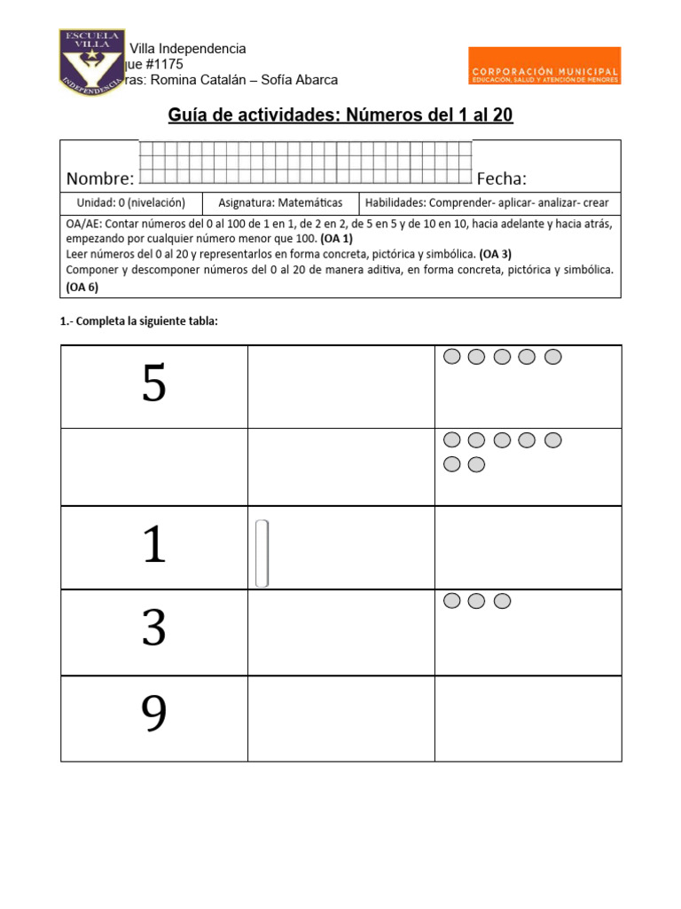 ACT - Matemática 6 | PDF