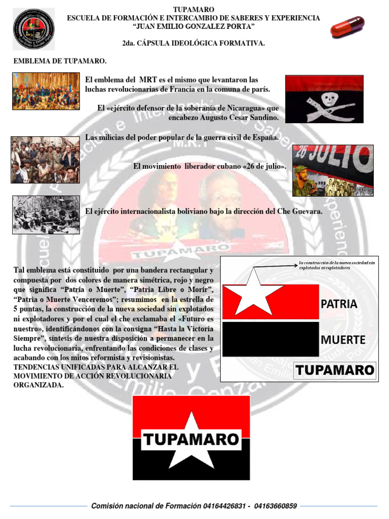Emblema e Himno de Tupamaro | PDF | Che Guevara