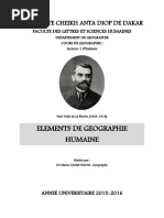 Cours - Introduction À L'analyse Spatiale | PDF