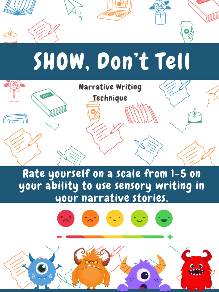 show dont tell lesson itec 7430 | PDF