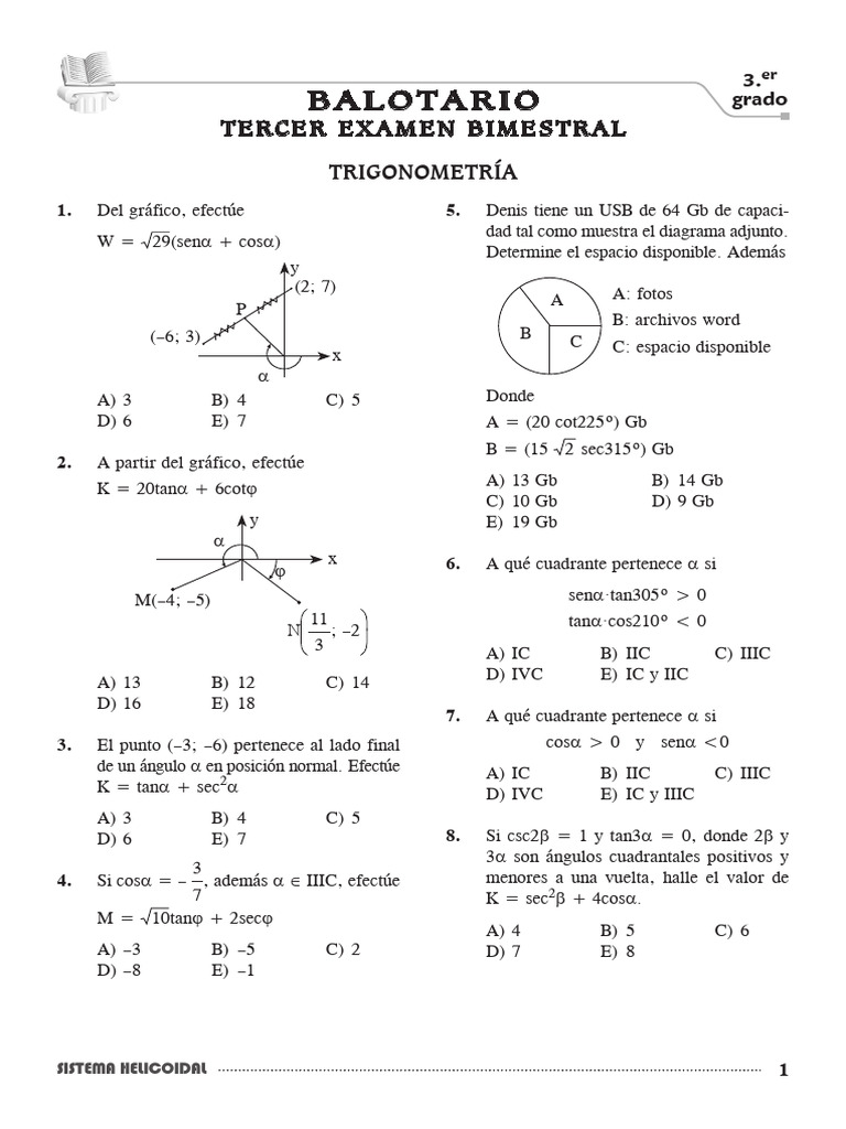 Trigo - 3°-III Bal-Bim - 18 | PDF