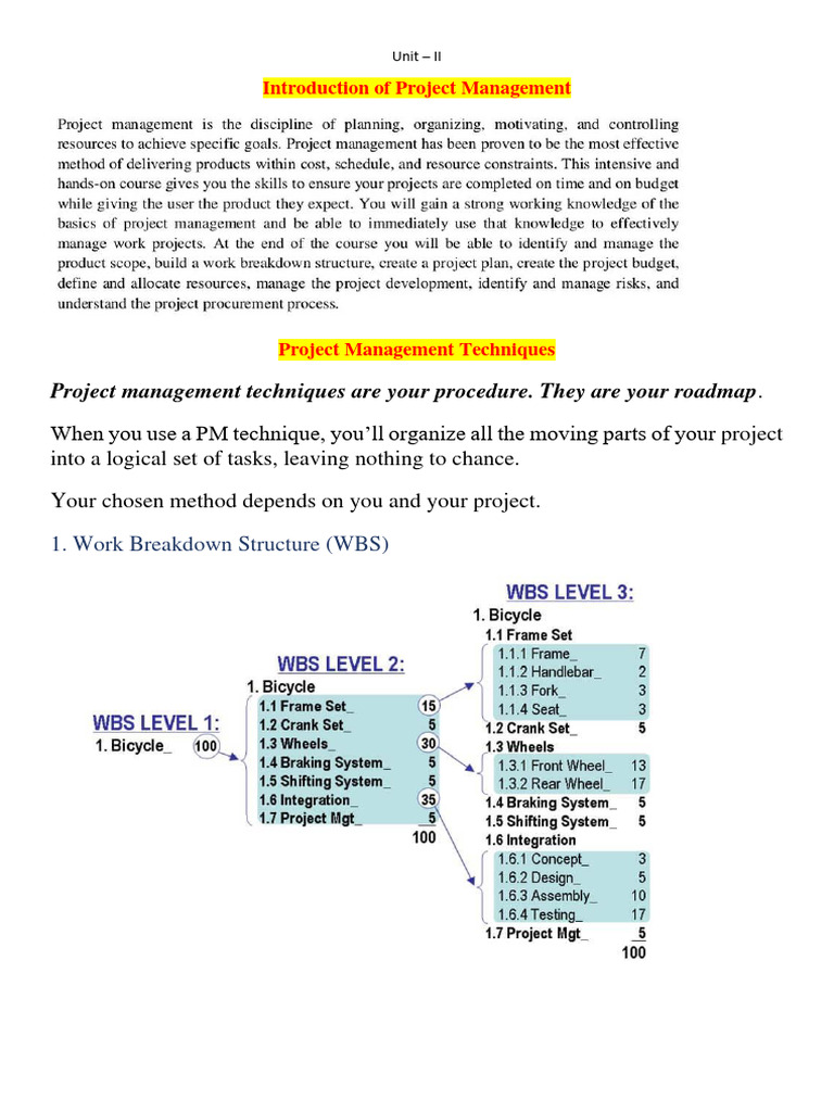 Unit 2 | PDF | Project Management | Computing