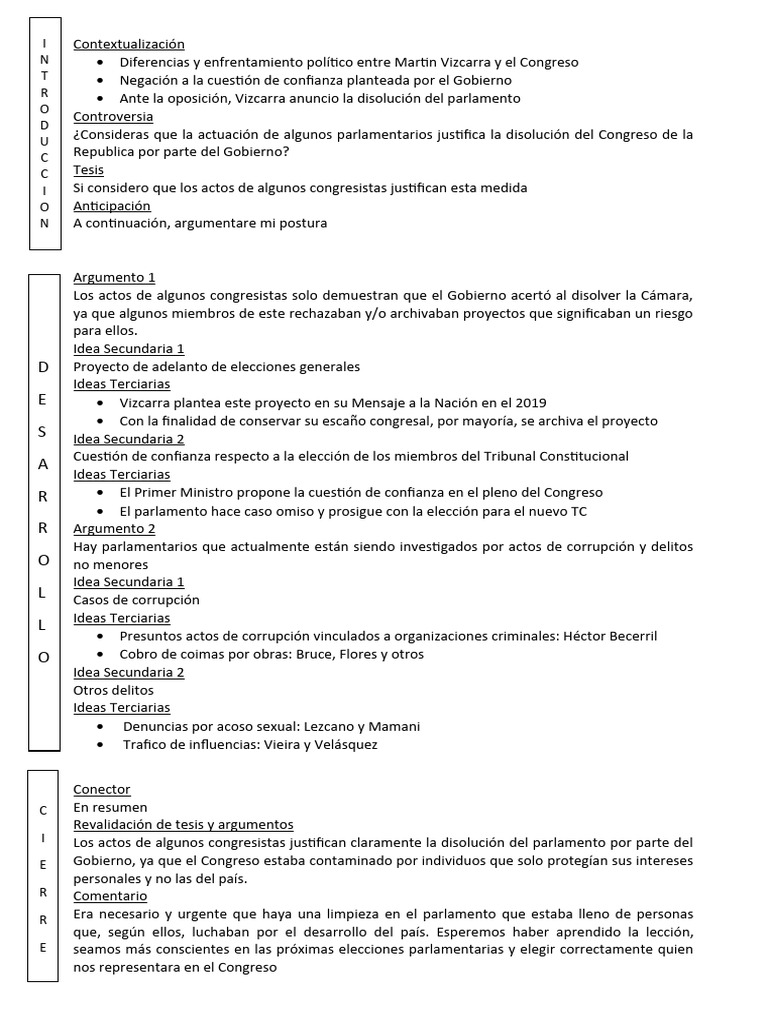 pc2 Redaccion | PDF | Gobierno