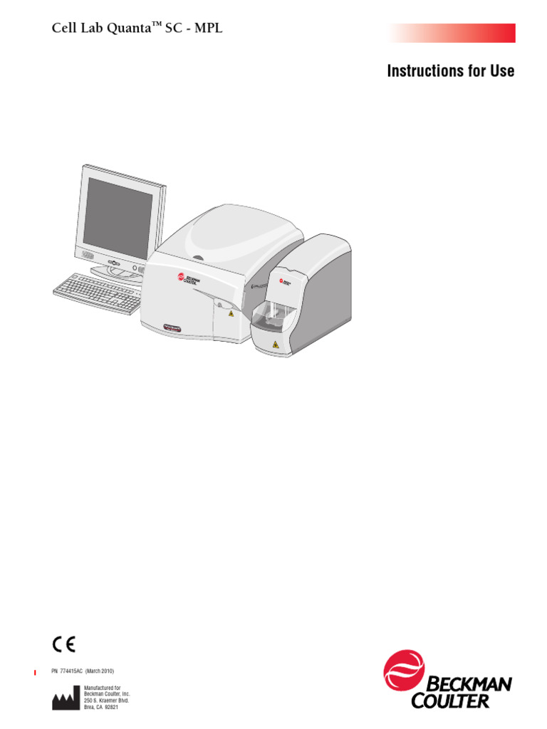 CEL Quanta MPL | PDF | Flow Cytometry | Microsoft Excel