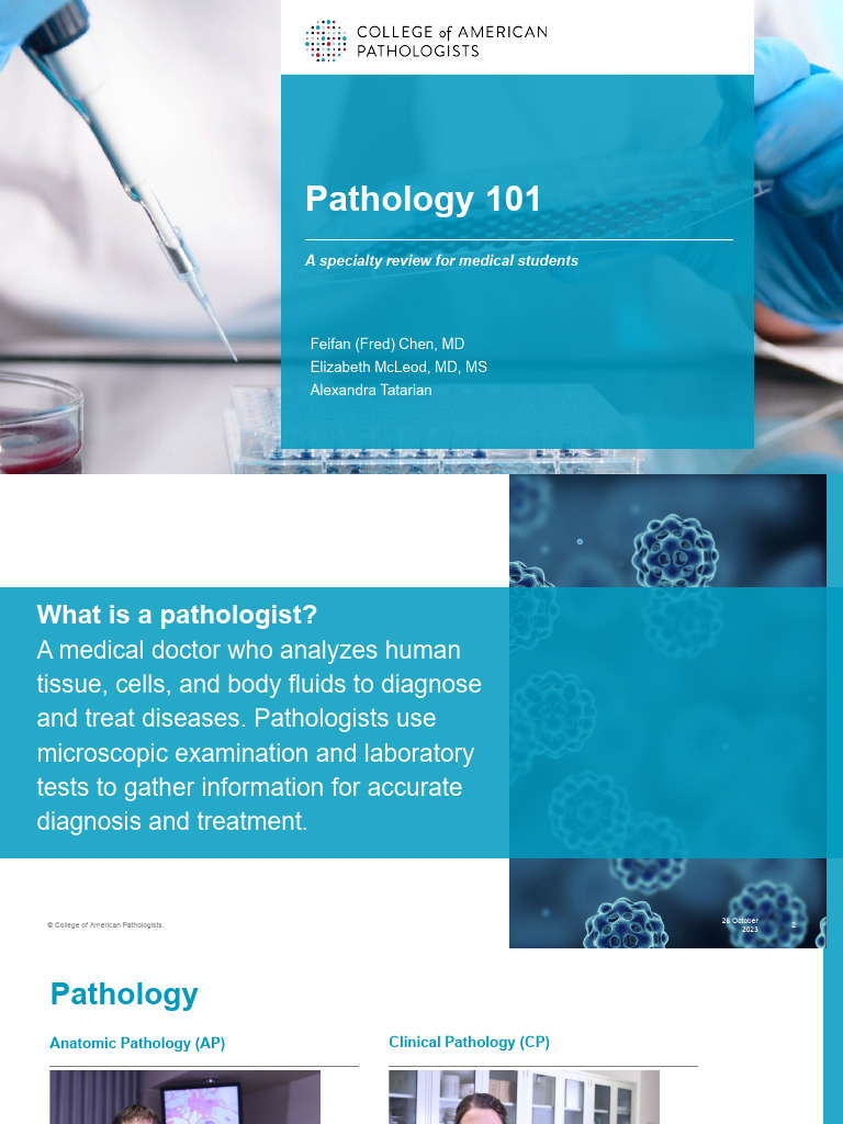 Pathology For Medical Students | PDF | Pathology | Biology