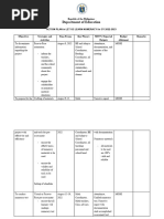 Action Plan On Numeracy | PDF | Worksheet | Learning