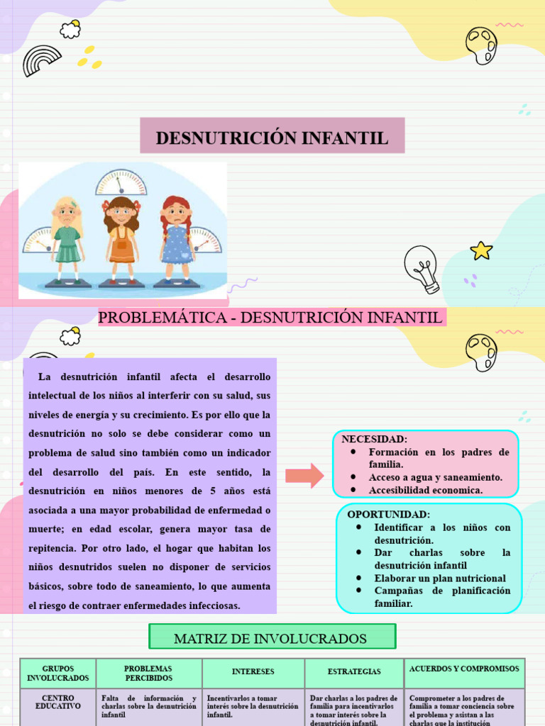 Desnutrición Infantil Descargar Gratis Pdf Nutrición Dieta Y