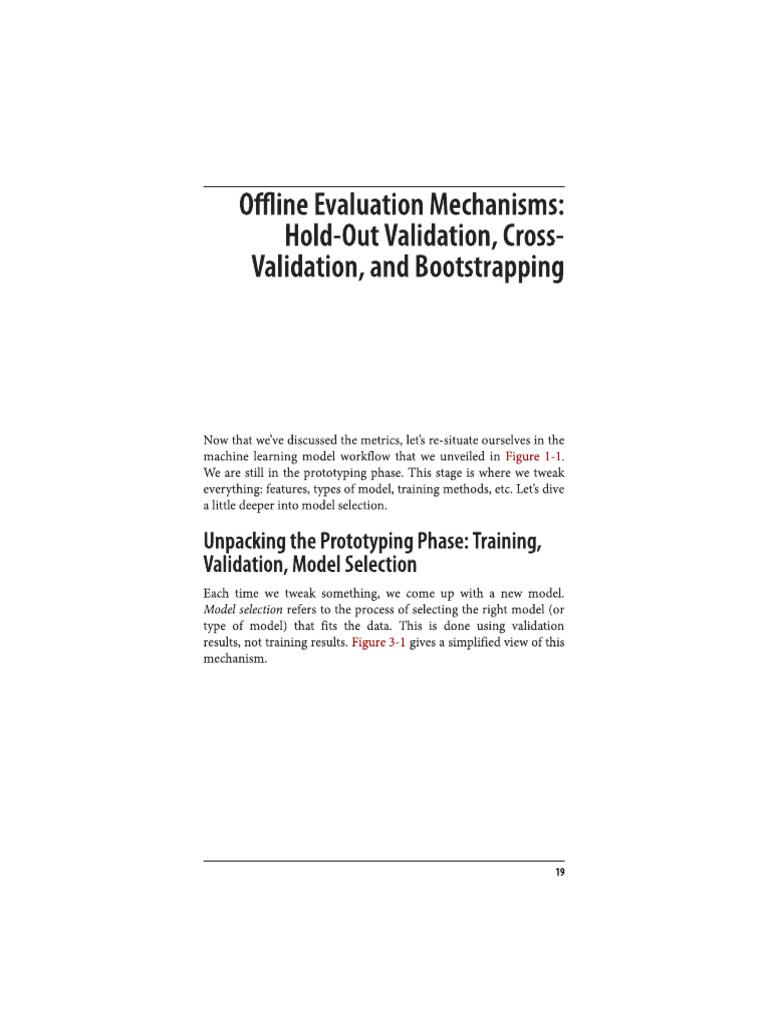 Evaluating Machine Learning Models - Chapter 3 - Reading Materials - 3 | PDF