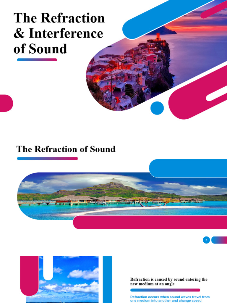 The Refraction & Interference of Sound | PDF