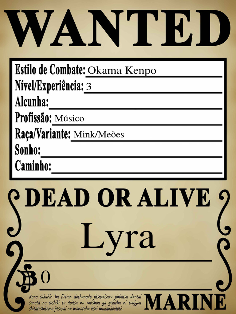 Ficha Lyra | PDF