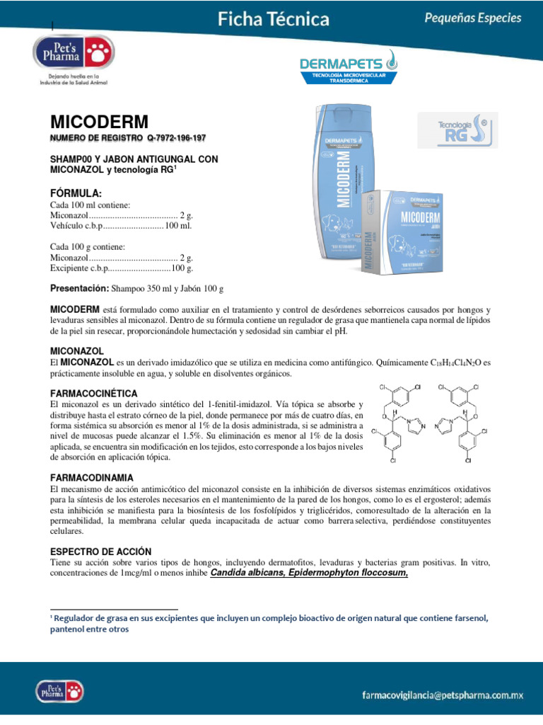 Micoderm Jabon 100 GRS | PDF | Biología