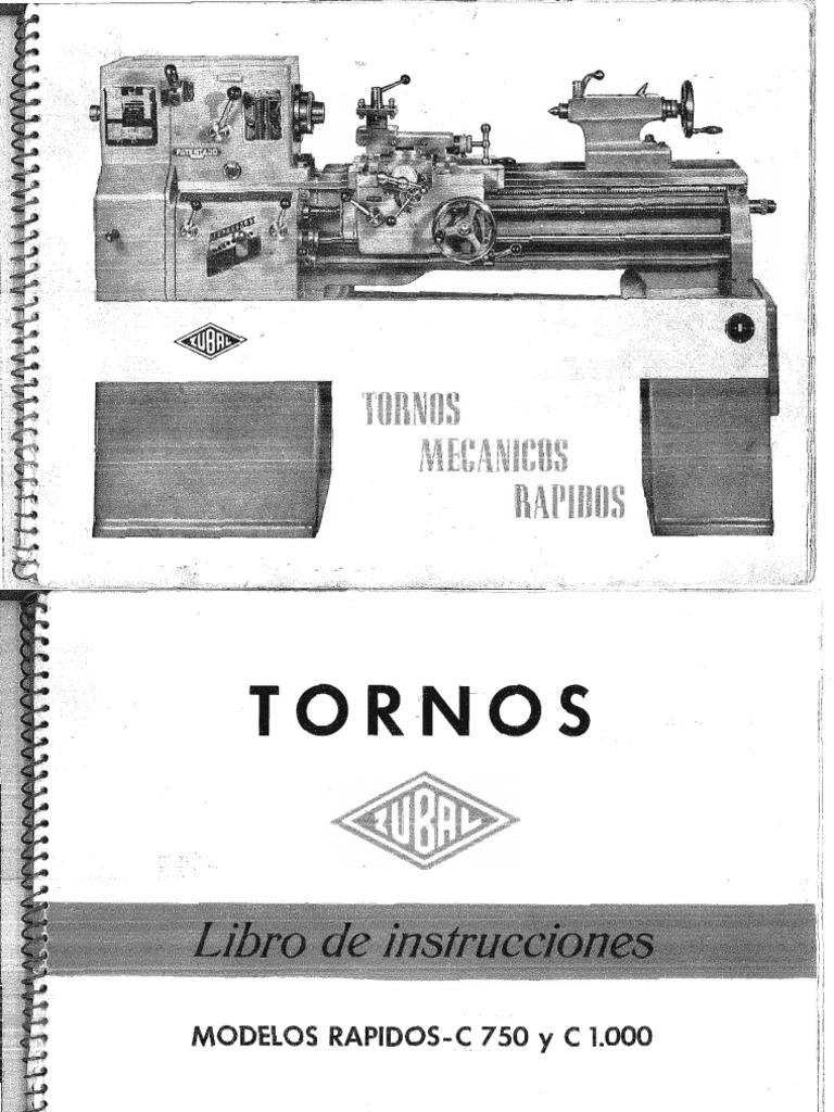 Torno Zubal C-1000 | PDF