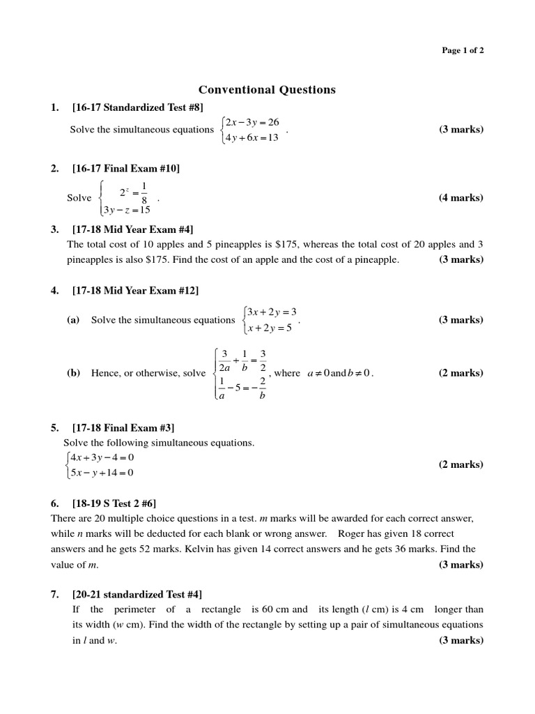 CH 9 | PDF | Equations | Mathematical Objects